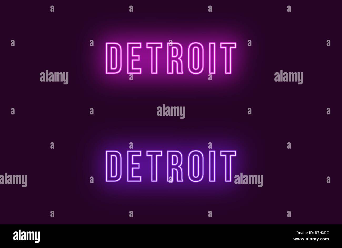 Michigan city power Stock Vector Images - Alamy