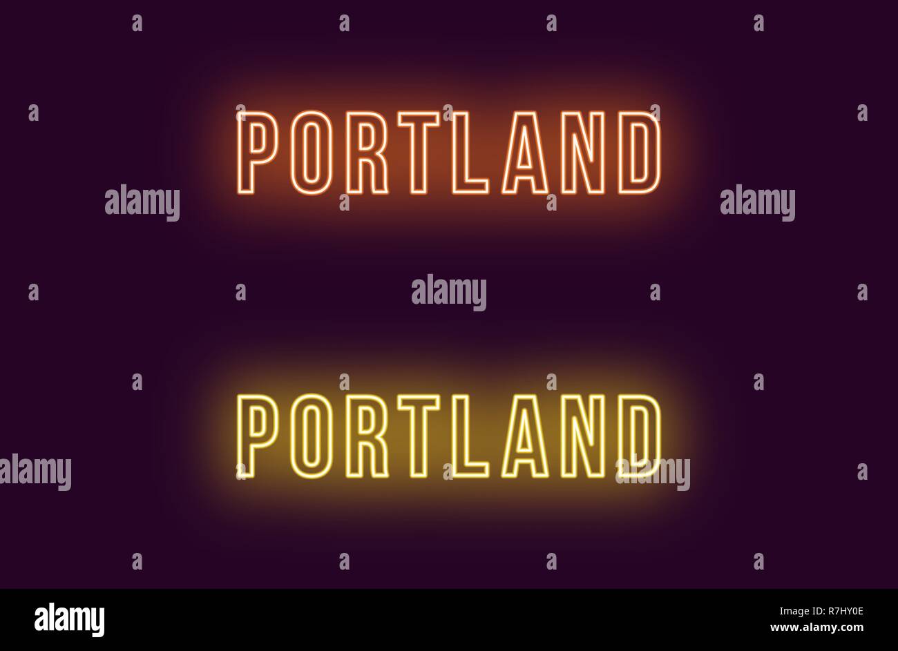 Portland power Stock Vector Images - Alamy
