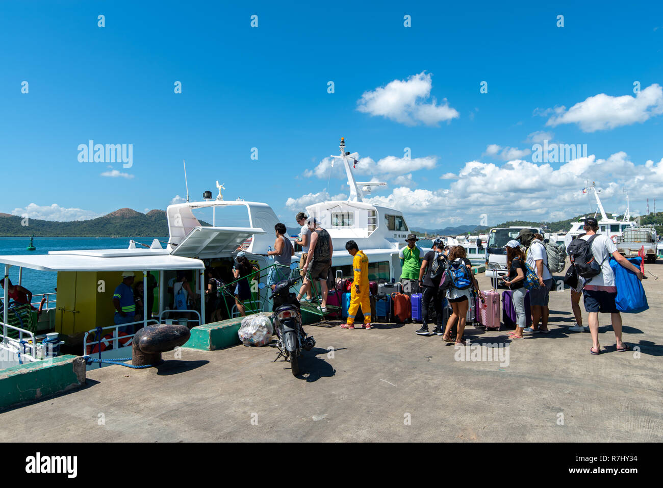 Nov 17,2018 People who ride the ferry from Coron to El Nido, Palawan ...