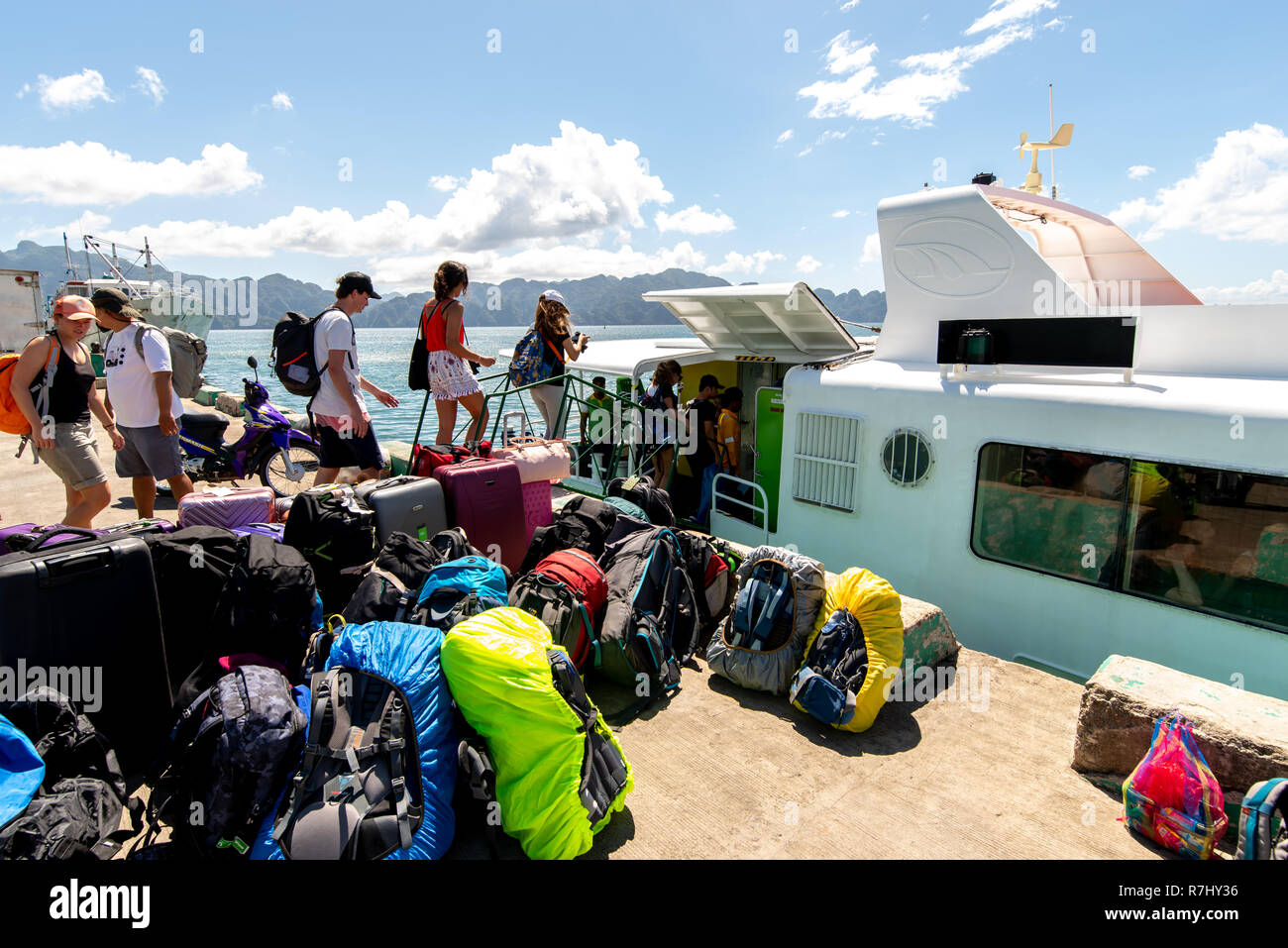 Nov 17,2018 People who ride the ferry from Coron to El Nido, Palawan ...