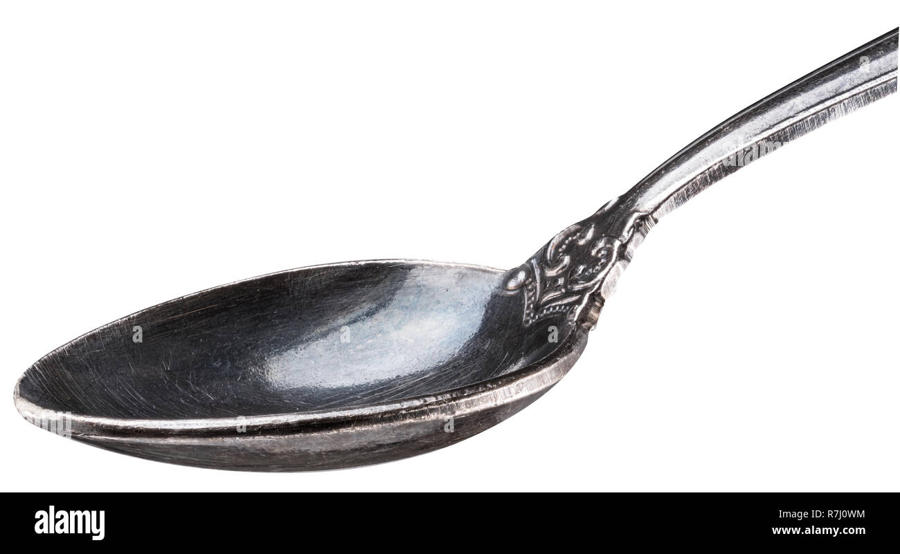 Siver spoon hi-res stock photography and images - Alamy