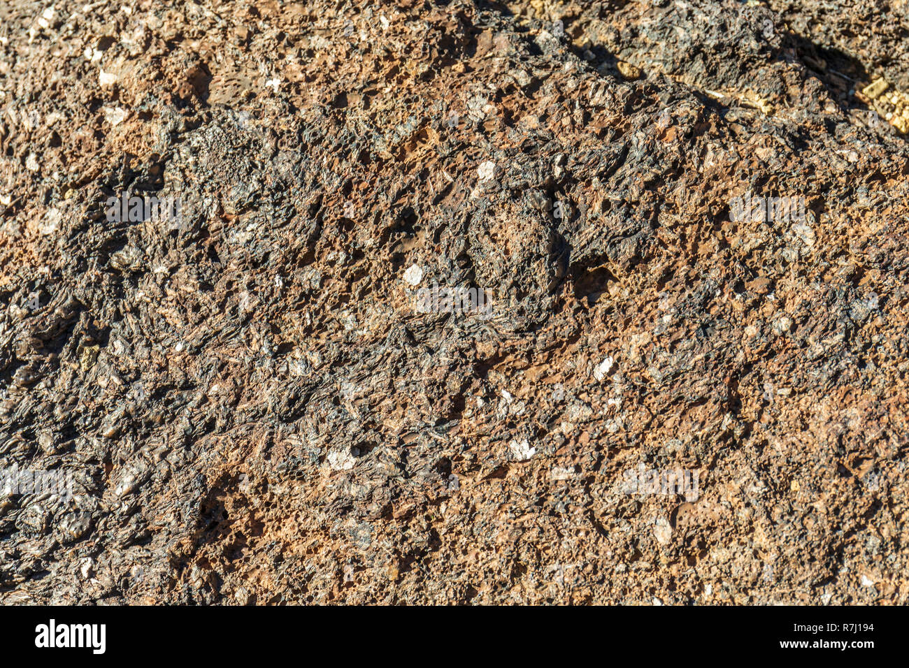 Volcanic stone texture Stock Photo - Alamy