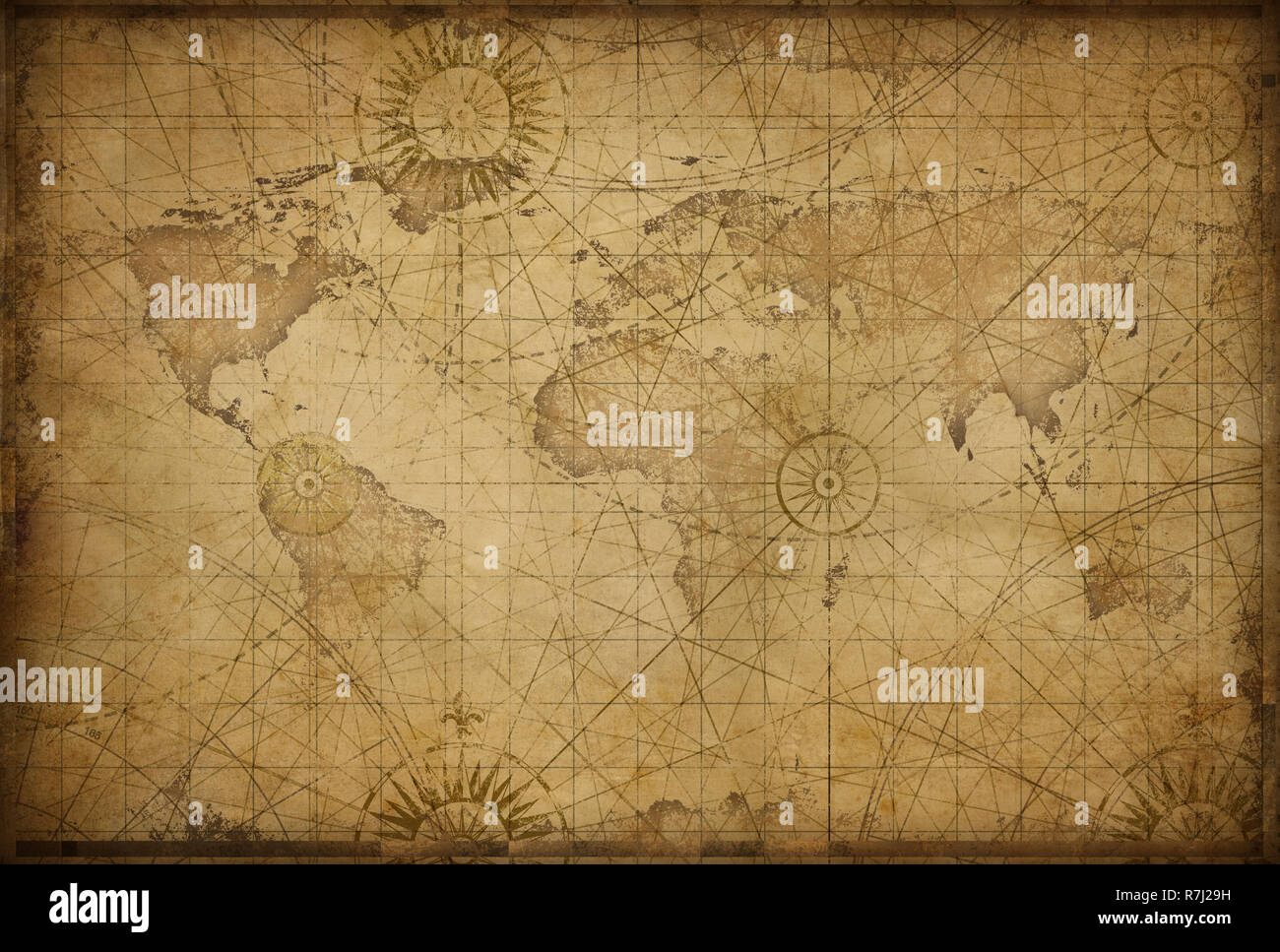 Medieval map world hi-res stock photography and images - Alamy