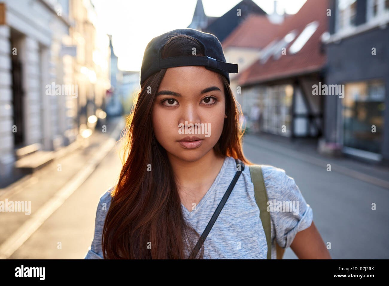 Girls Wearing Snapbacks Backwards