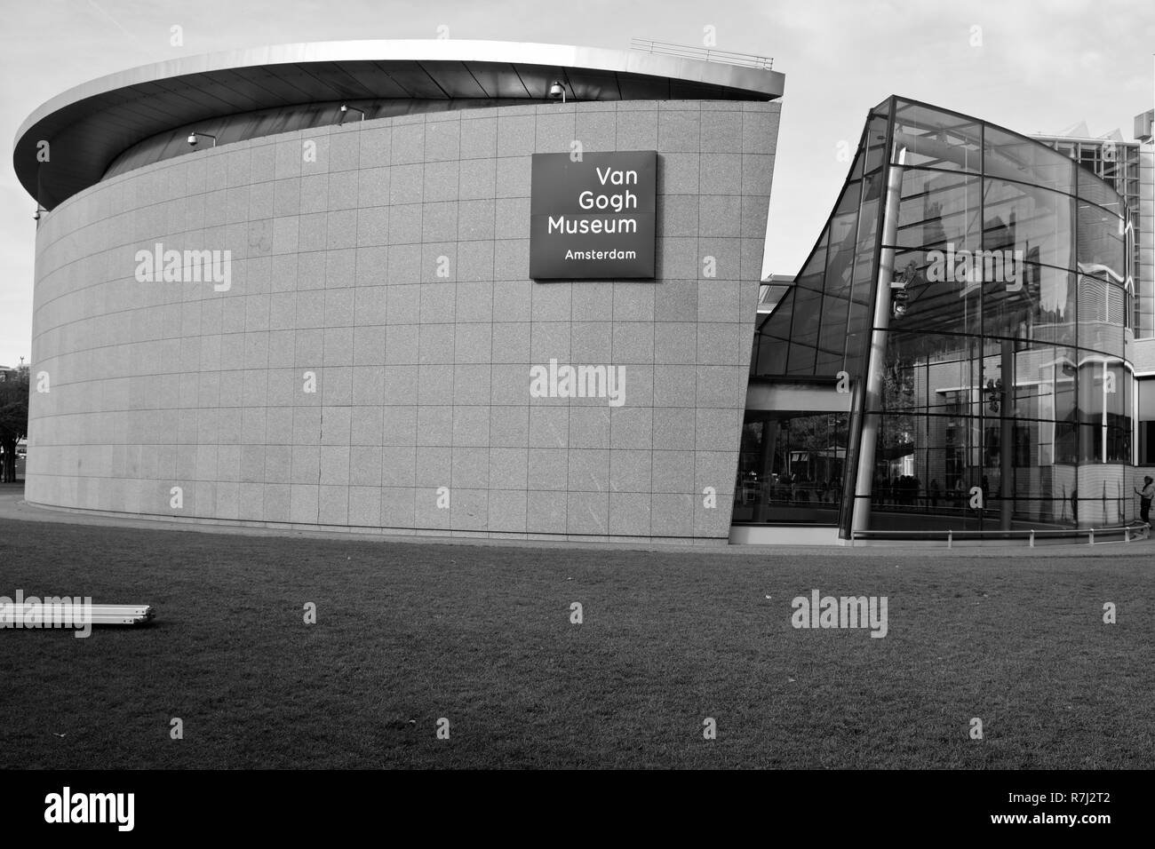 Museum square amsterdam Black and White Stock Photos & Images - Alamy