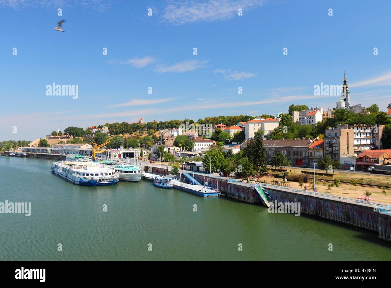 Belgrade river old town hi-res stock photography and images - Alamy