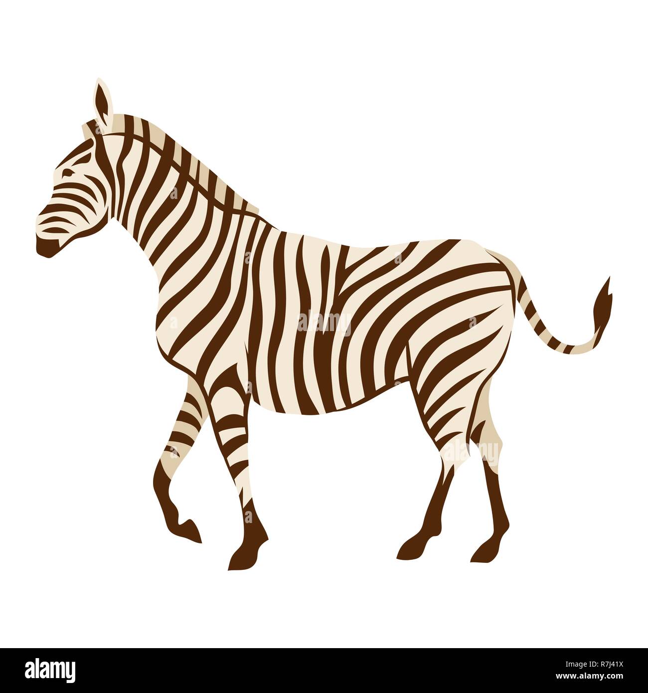 Zebra african stripes Stock Vector Images - Alamy