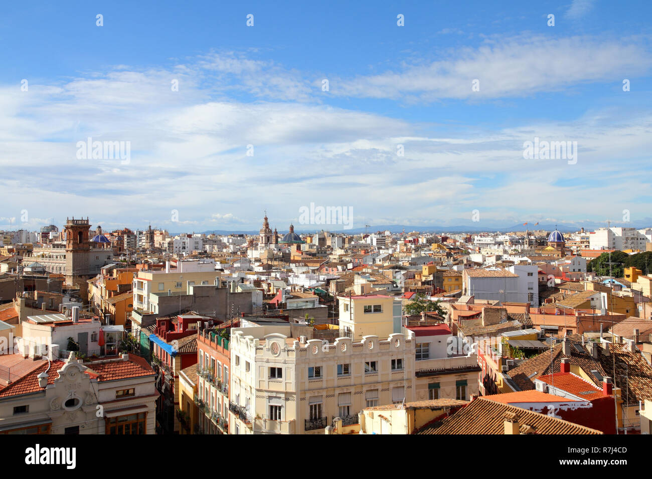 Vintage view of valencia hi-res stock photography and images - Alamy