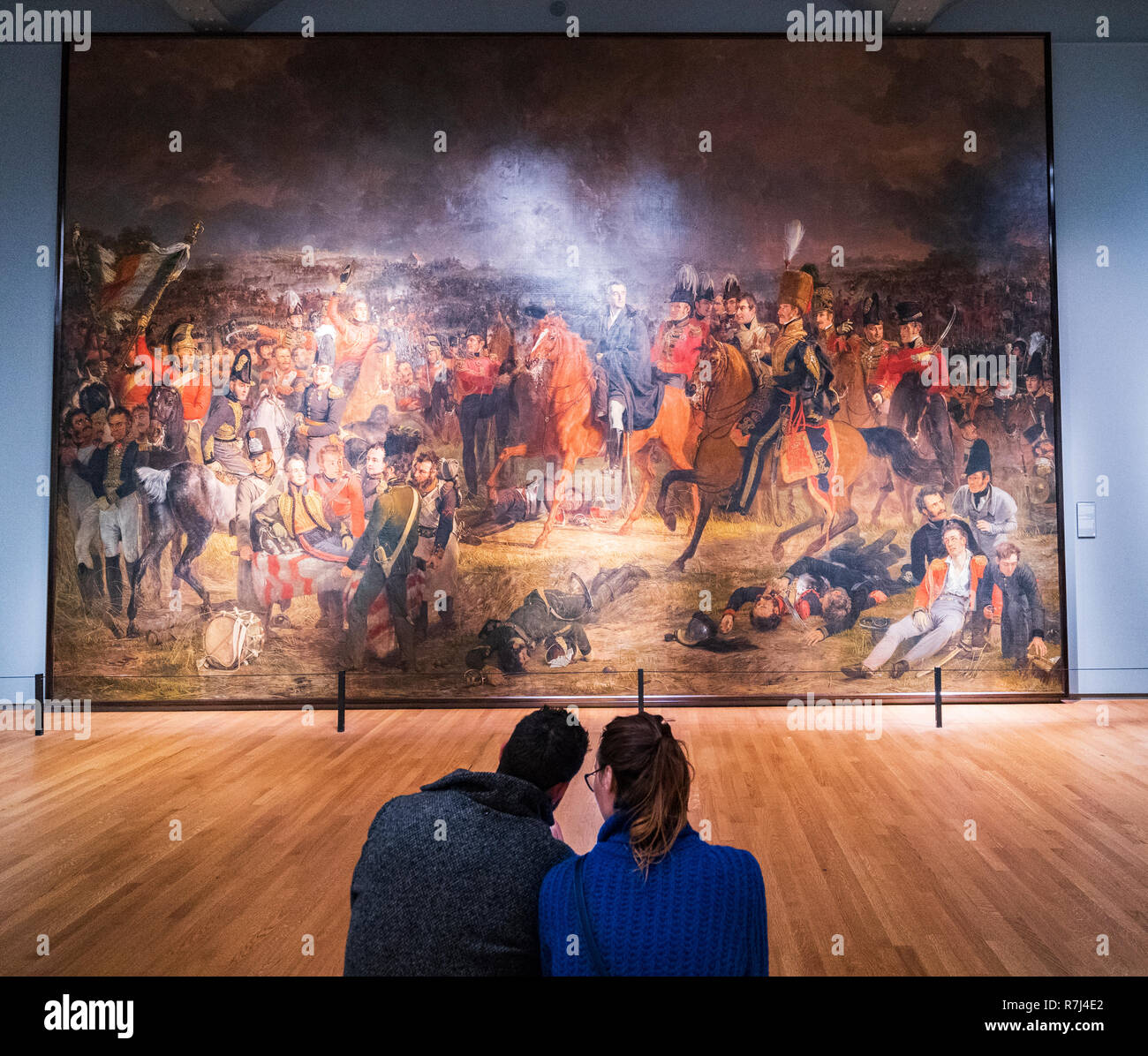 The Battle of Waterloo, Jan Willem Pieneman, 1824 - Rijksmuseum ...