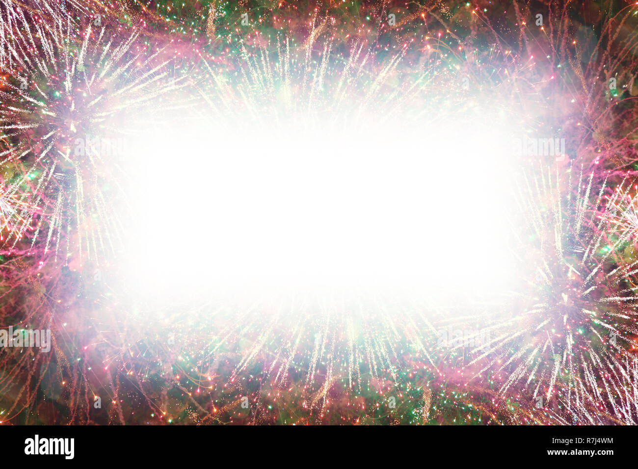 Firework illustration hi-res stock photography and images - Alamy