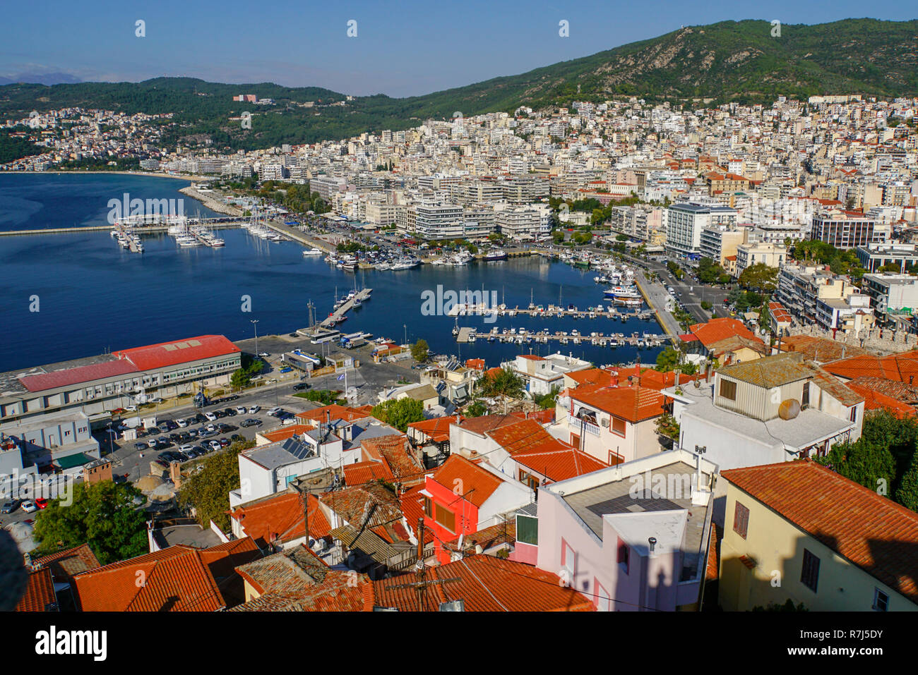 Kavala greece fortress hi-res stock photography and images - Alamy
