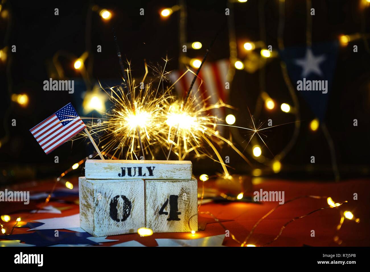 Patriotic usa holiday hi-res stock photography and images - Alamy
