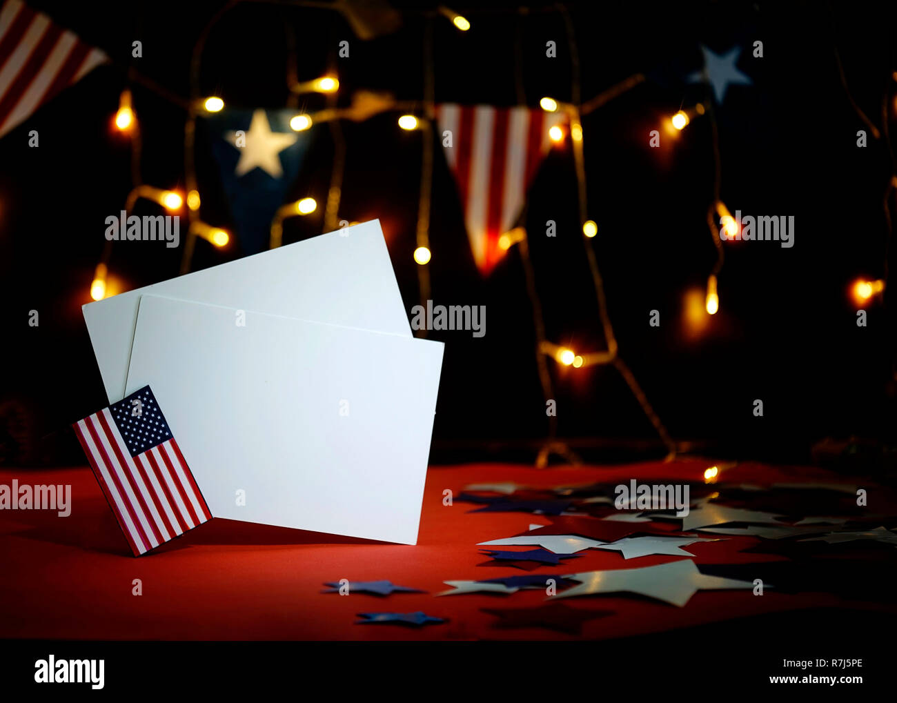 Fireworks display celebrates the independence Day of the United States ...
