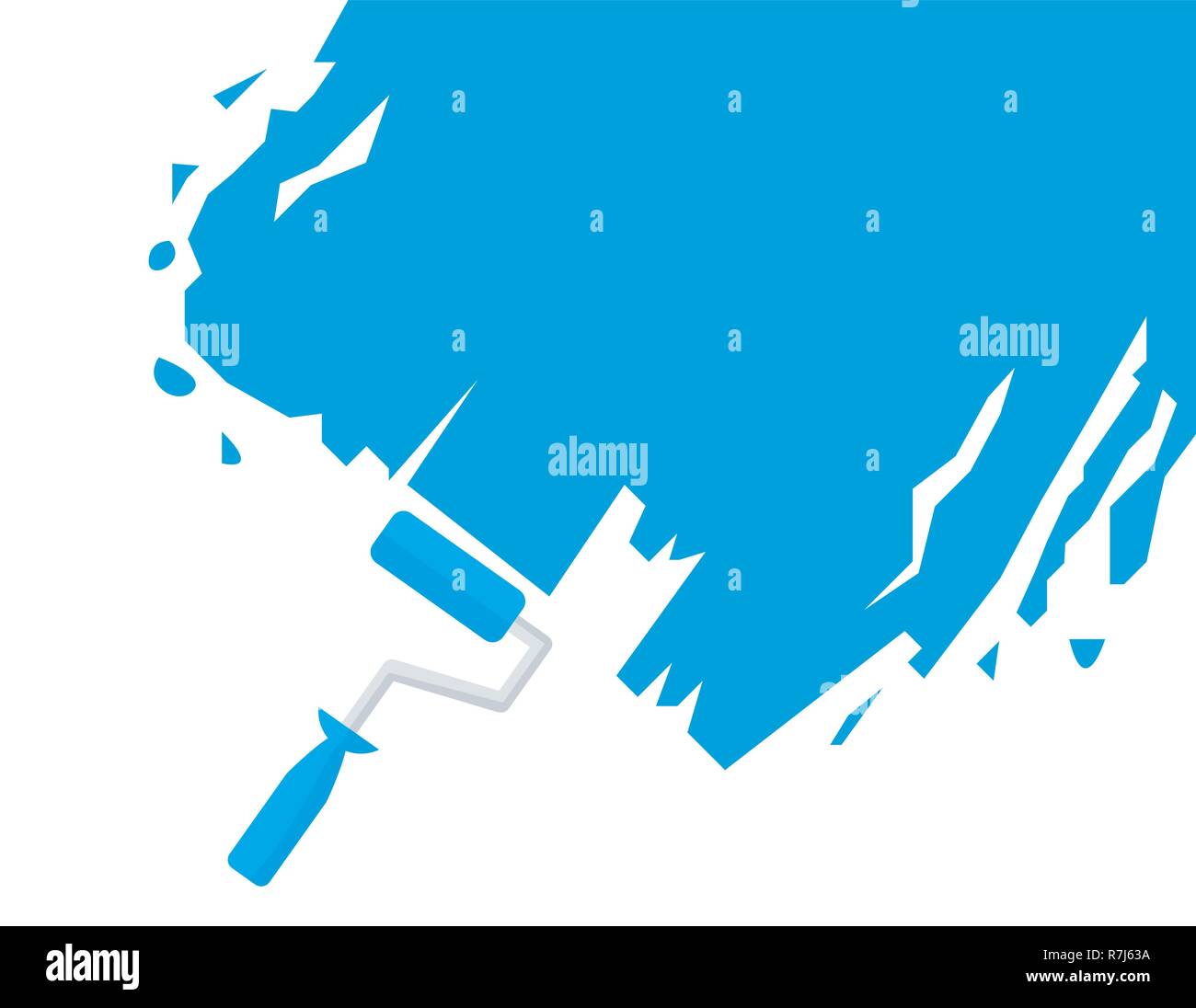 Pain brush Stock Vector Images - Alamy
