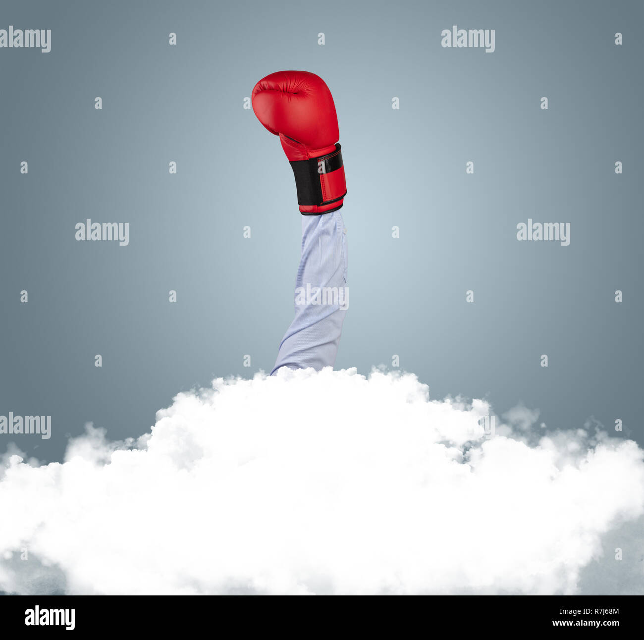 Hand breaking out from hi-res stock photography and images - Alamy