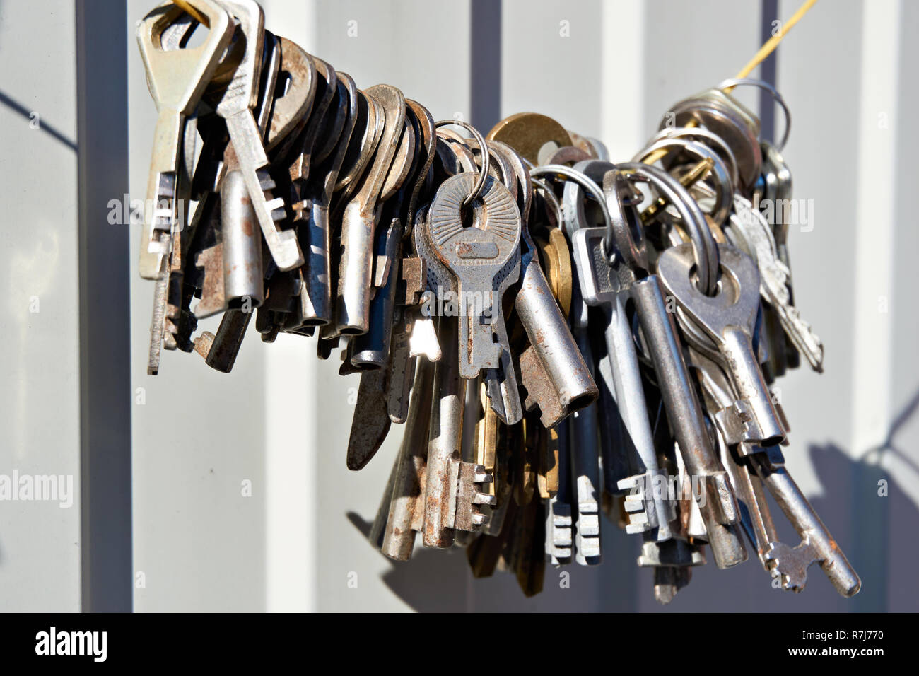 Antique key bunch hi-res stock photography and images - Alamy