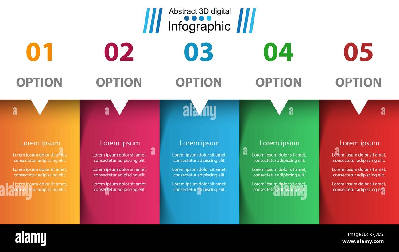Infographic elements circle hi-res stock photography and images - Alamy