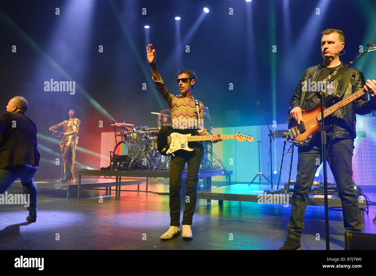 Simple Minds performs during the Simple Minds: Walk Between Worlds Tour ...