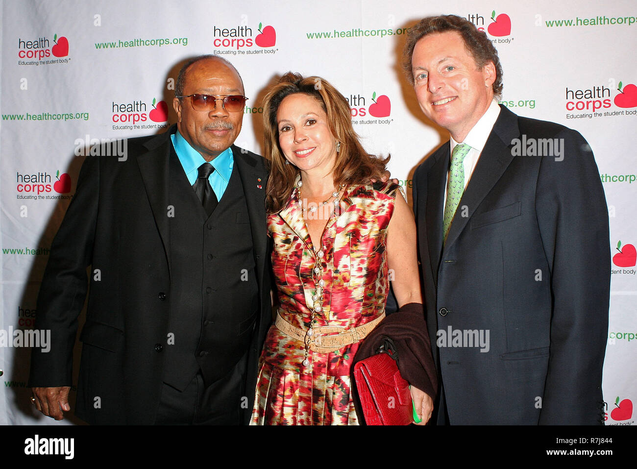 NEW YORK - APRIL 30: Producer Quincy Jones (L), president and CEO of ...