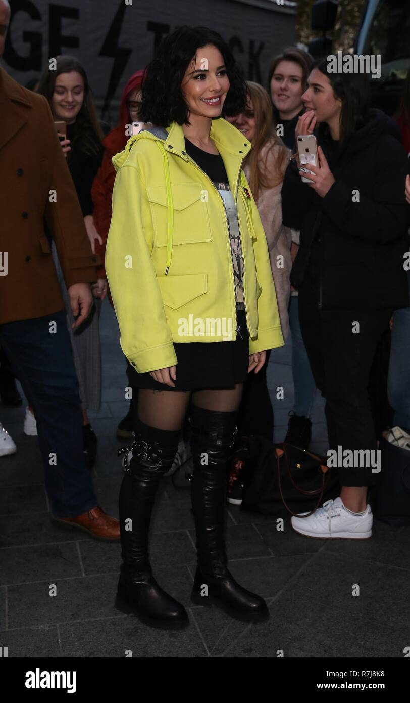 Cheryl Cole seen arriving at Global studios for radio interviews ...