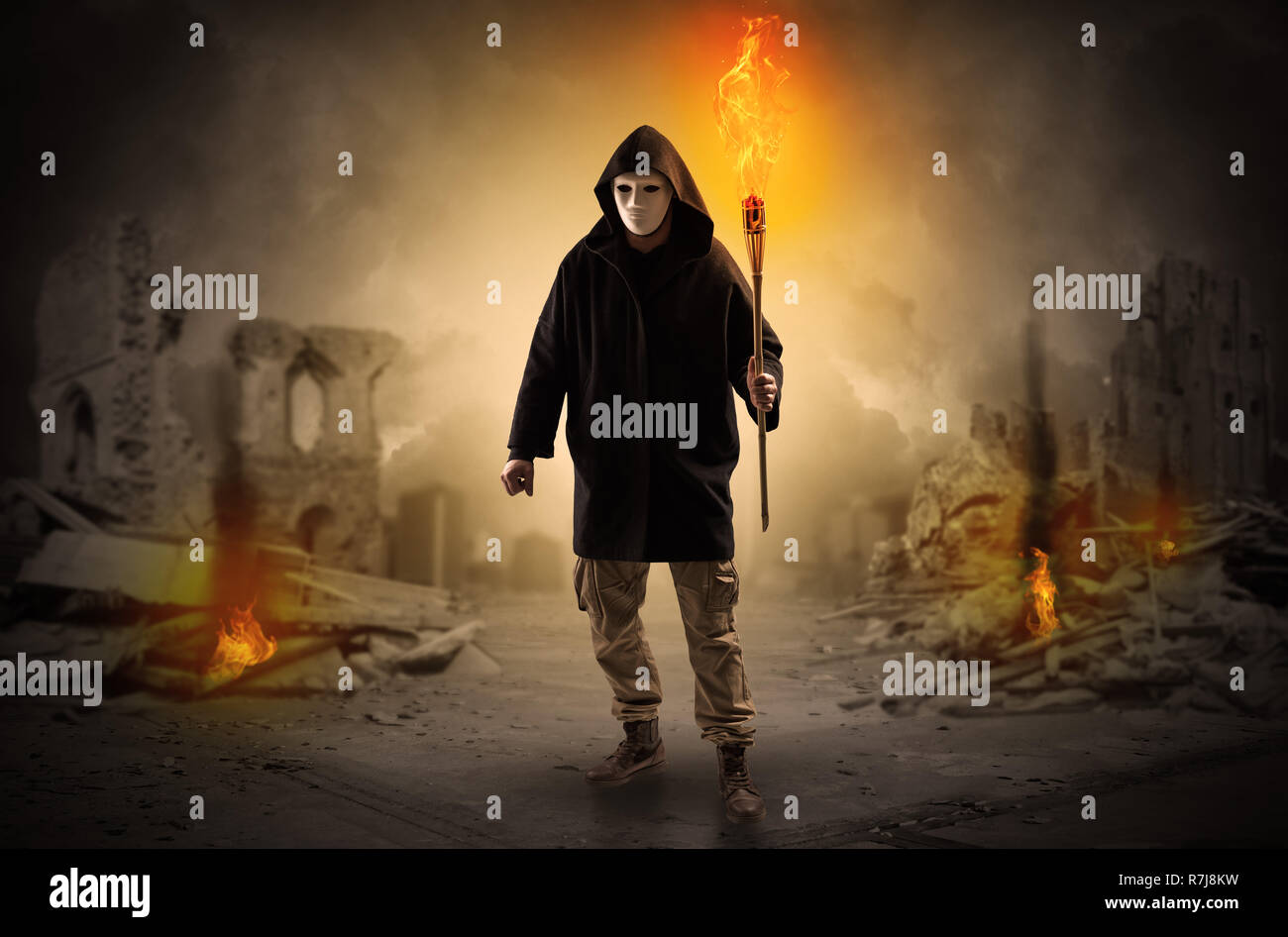 Survival fire rain hi-res stock photography and images - Alamy