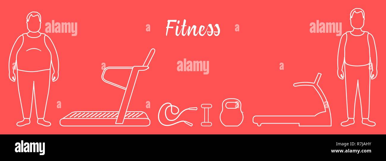 Time to fitness and sports. Healthy lifestyle. Men involved in sports ...