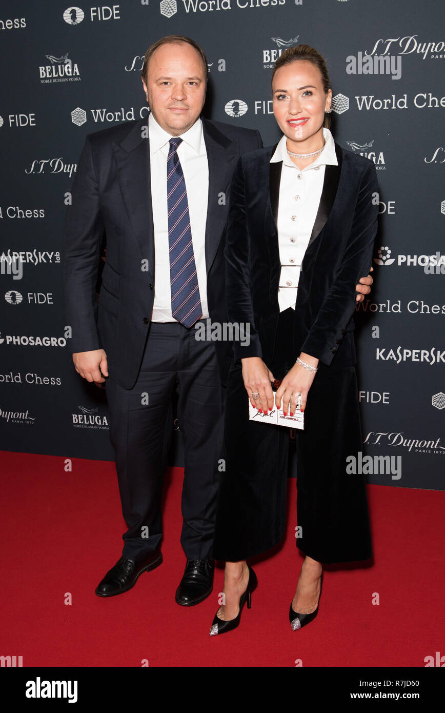 Guests attend gala event celebrating the opening of the World Chess Championships Featuring ...