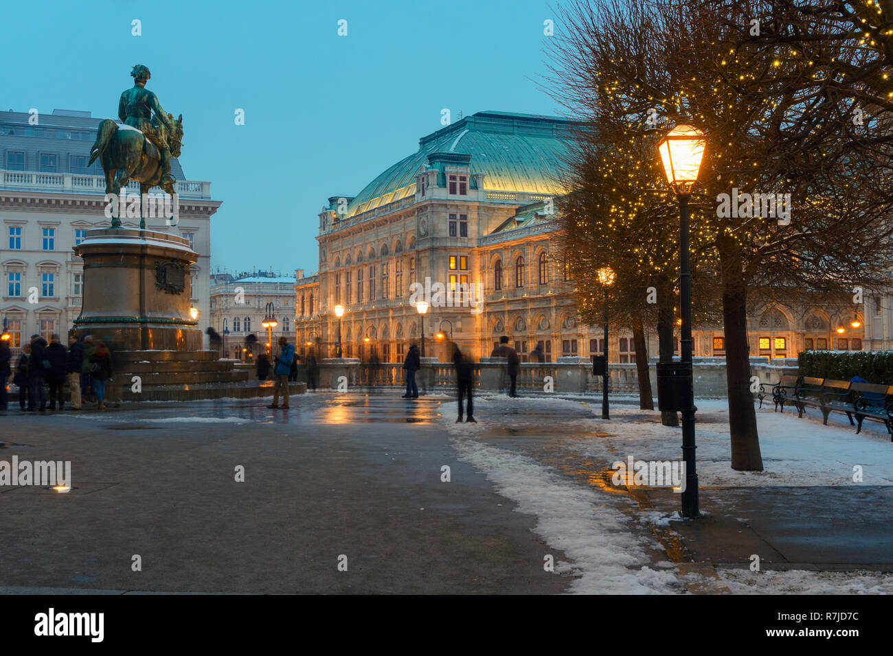 Winter in Vienna Stock Photo - Alamy