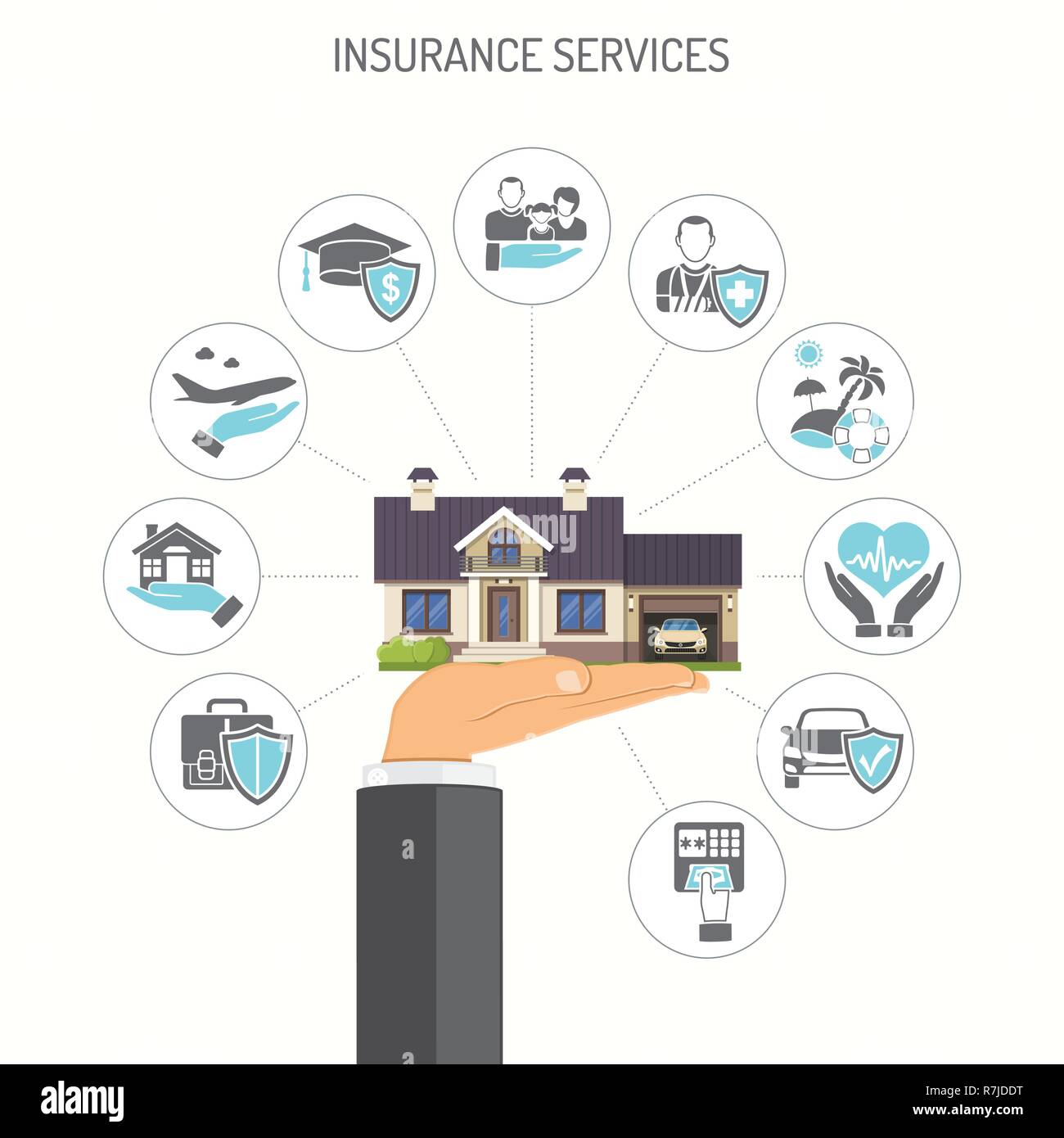 Health insurance payment Stock Vector Images - Alamy