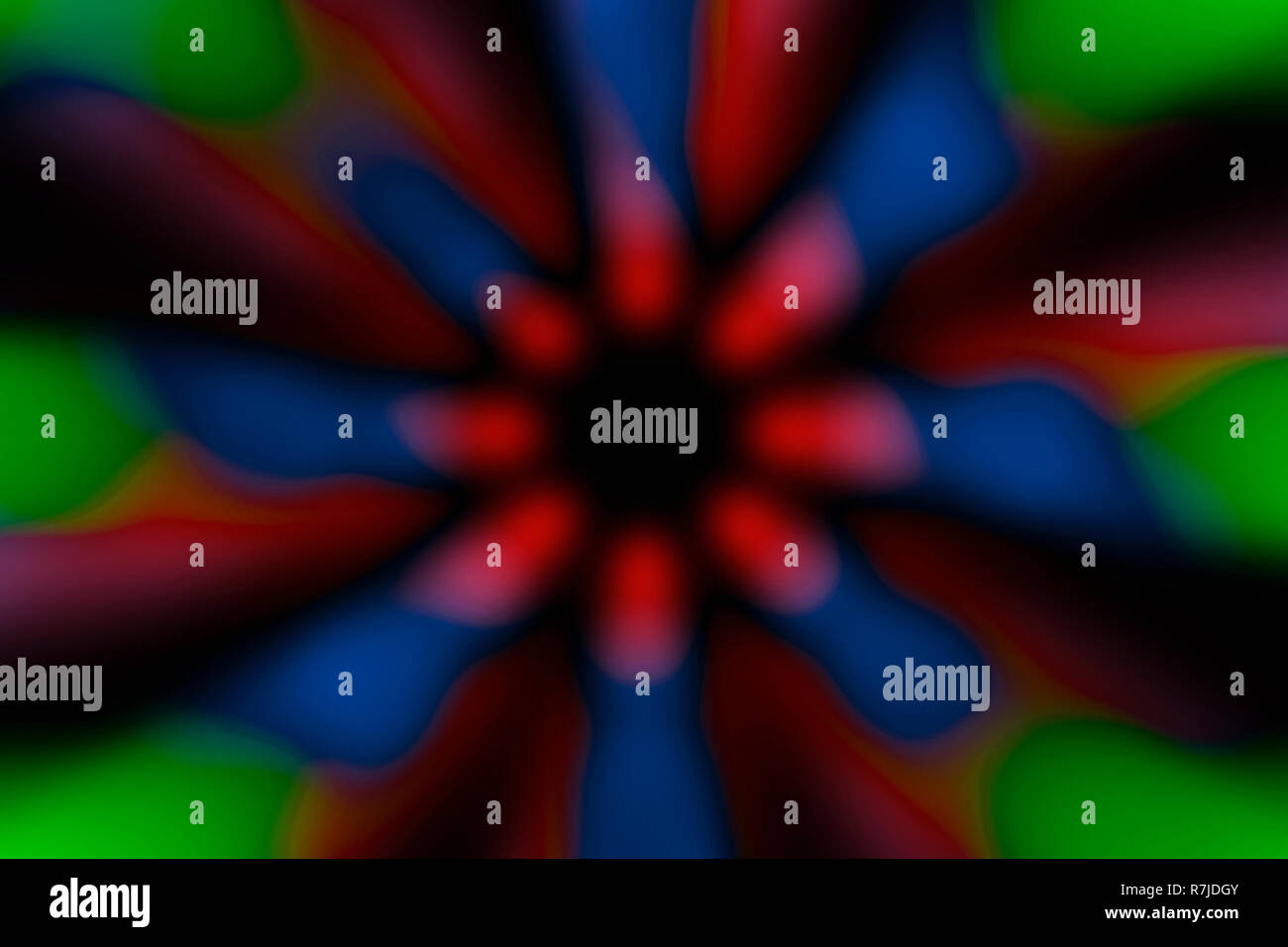 Red blue circular light pattern hi-res stock photography and images - Alamy