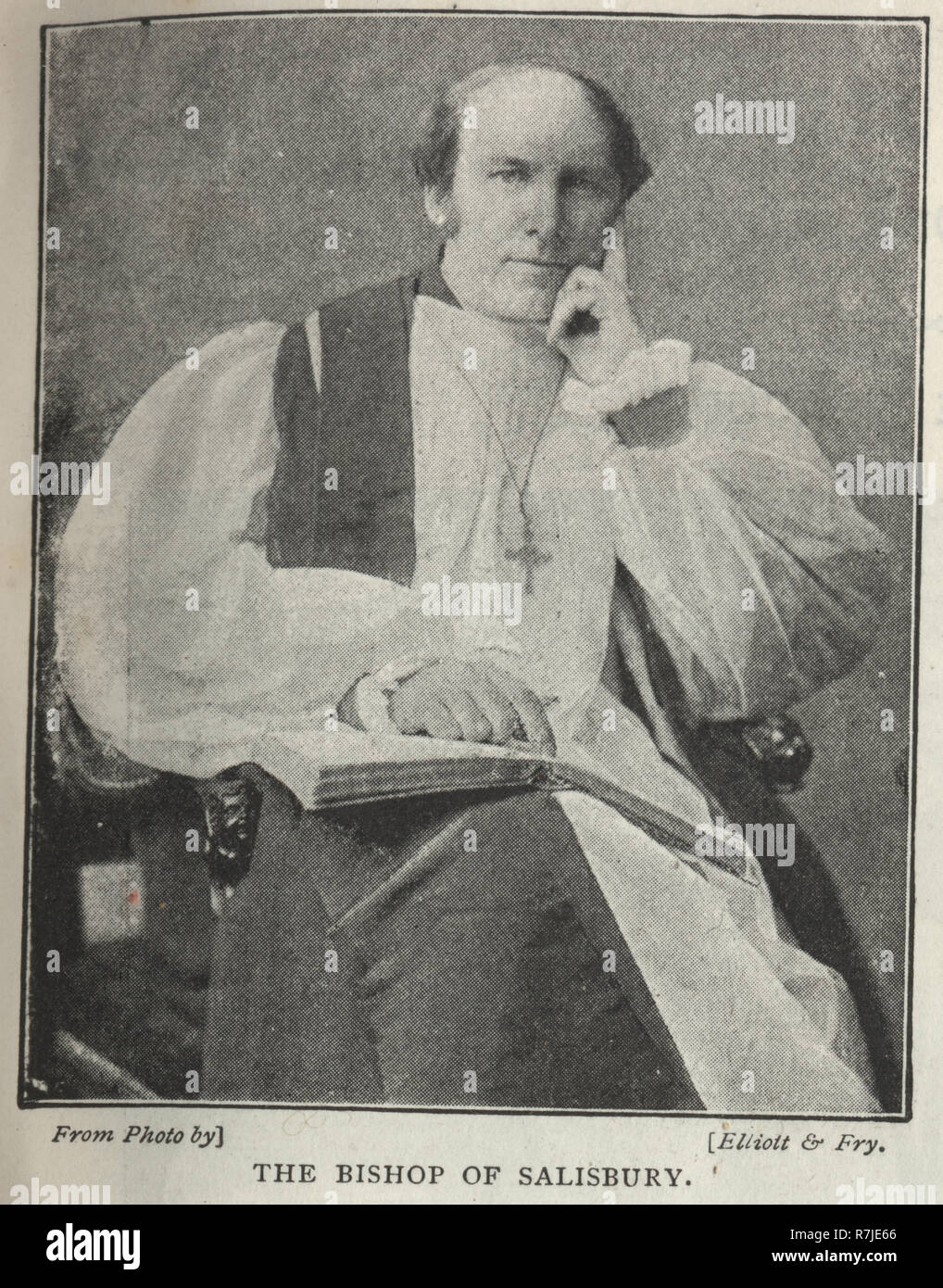 Victorian photo of John Wordsworth Bishop of Salisbury from 1885 to ...
