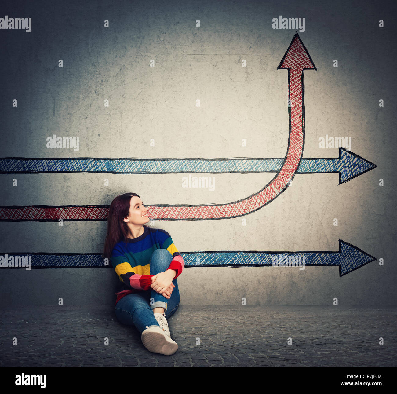 Growth trajectory concept hi-res stock photography and images - Alamy