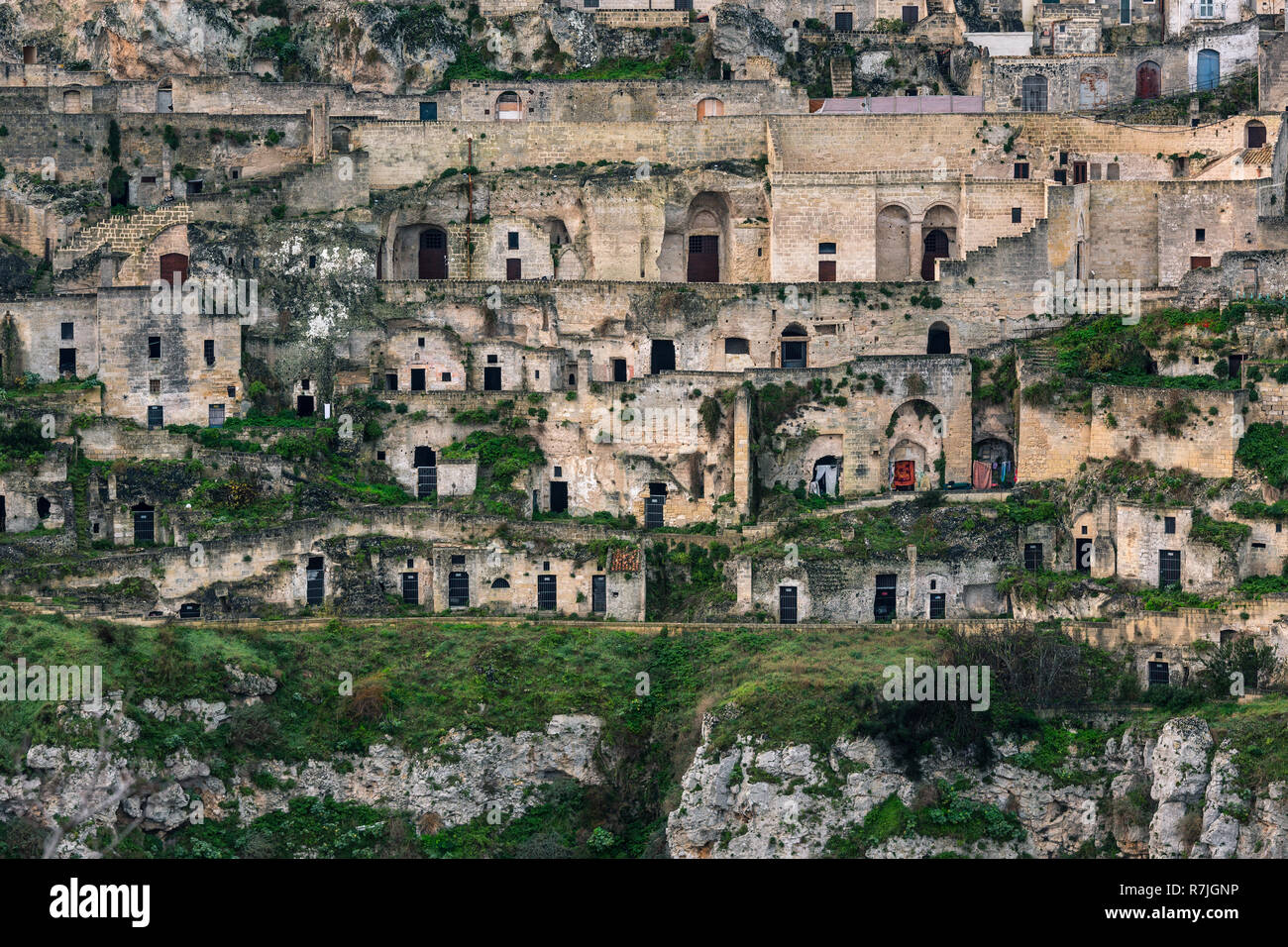 view of old Matera, European Capital of Culture Stock Photo - Alamy