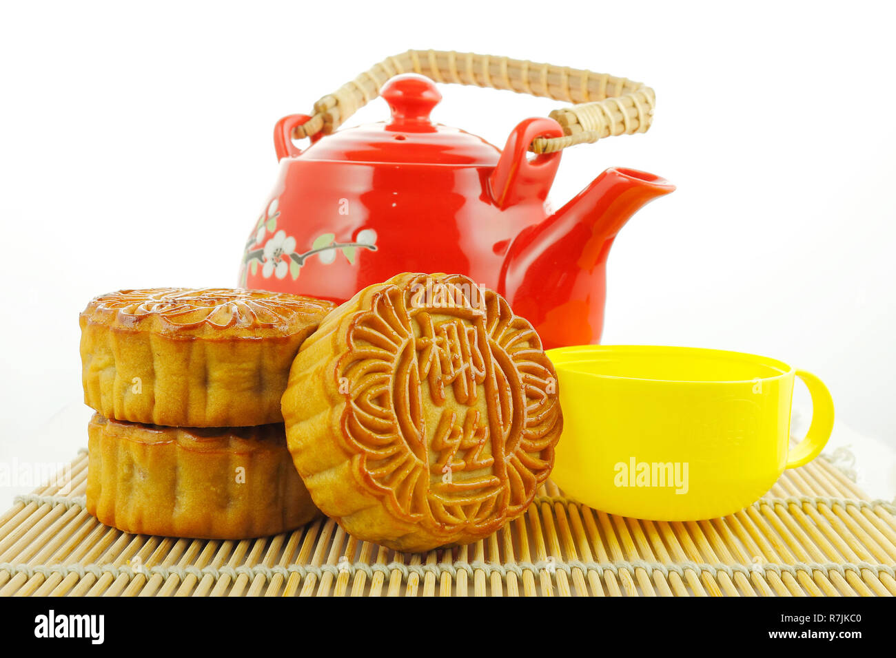 Chinese moon cake Stock Photo - Alamy