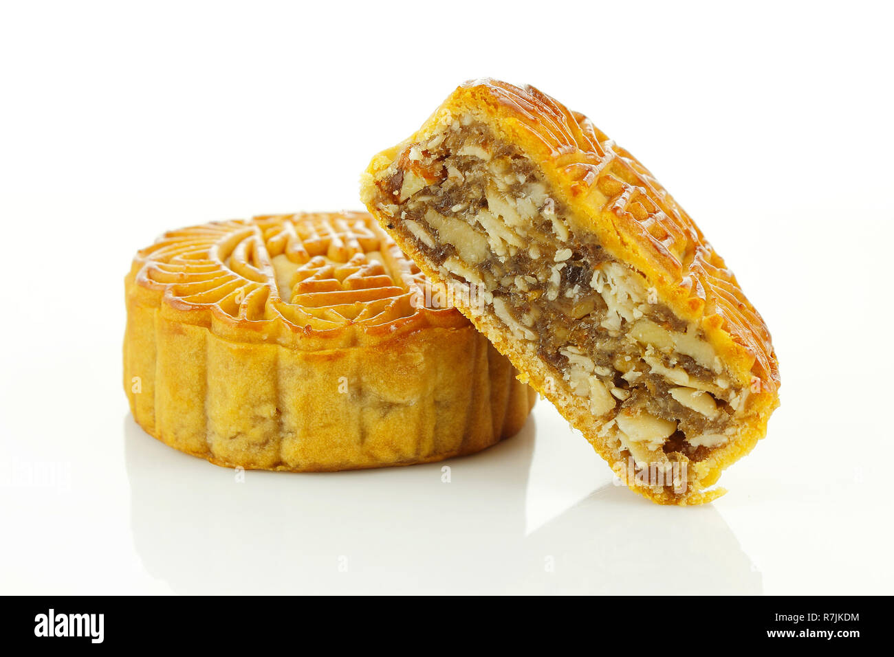 Chinese moon cake Stock Photo - Alamy