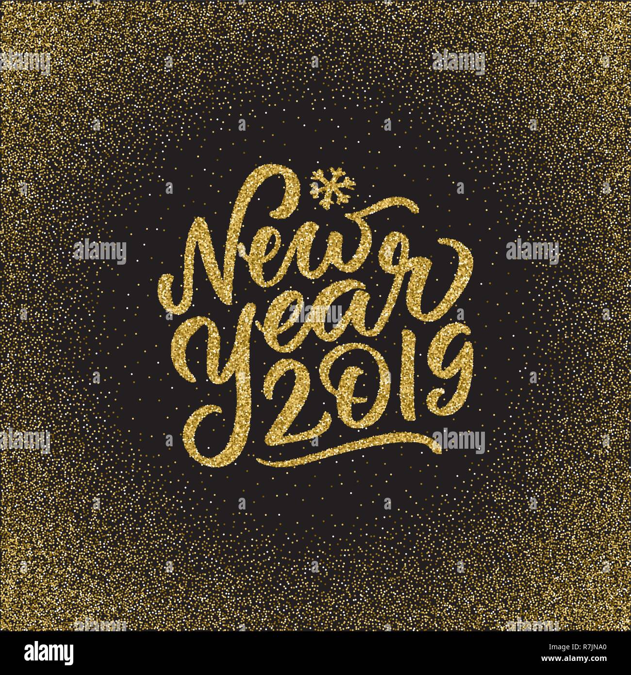 Year text written on Stock Vector Images - Alamy