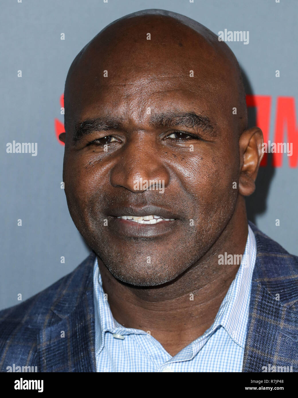LOS ANGELES, CA, USA - DECEMBER 01: Boxer Evander Holyfield arrives at ...