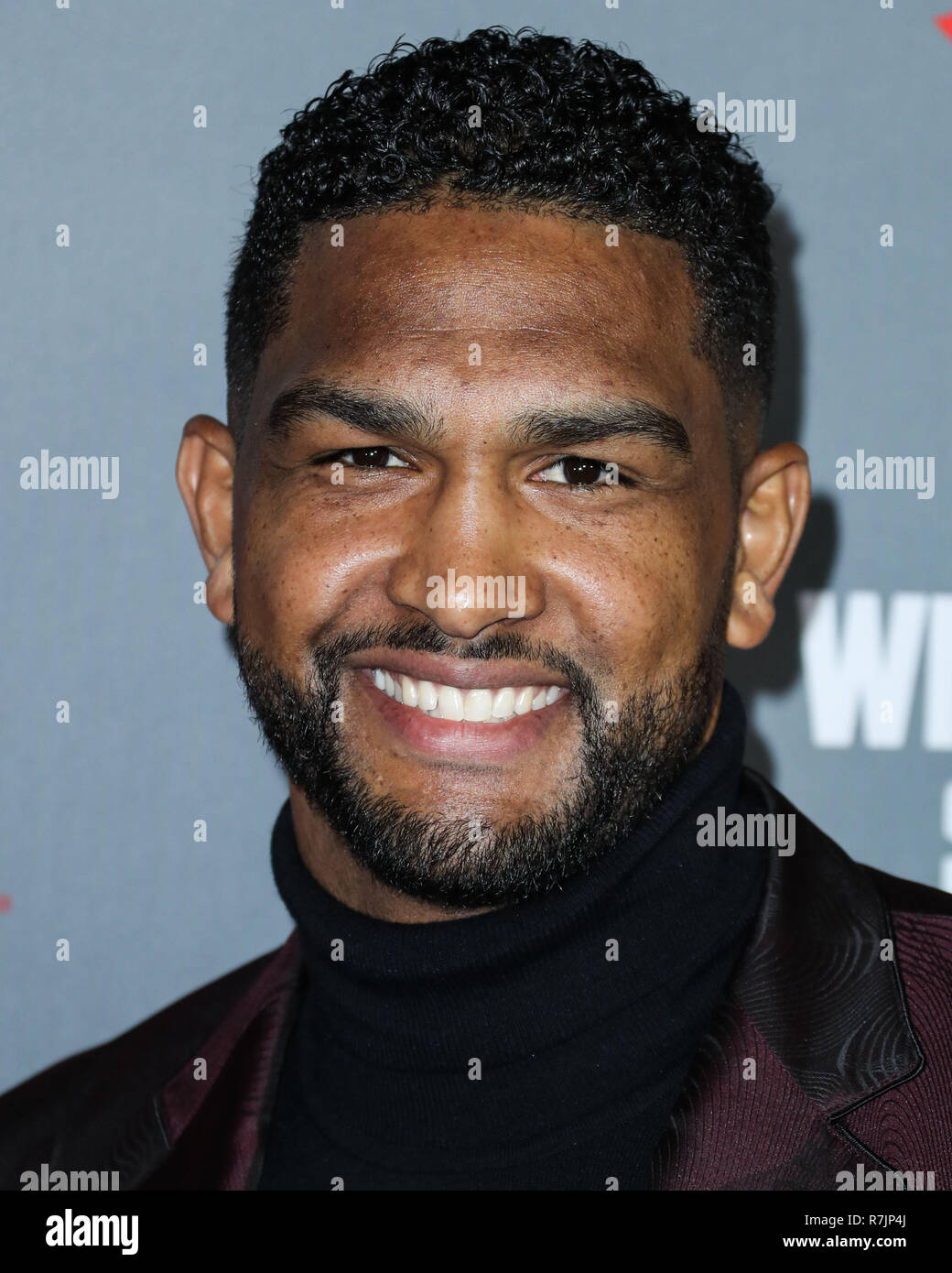 LOS ANGELES, CA, USA - DECEMBER 01: Boxer Dominic Breazeale arrives at ...