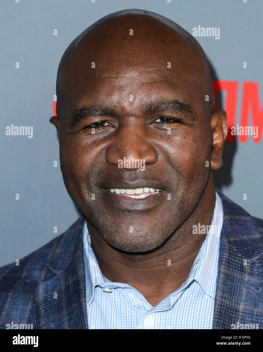 LOS ANGELES, CA, USA - DECEMBER 01: Boxer Evander Holyfield arrives at ...