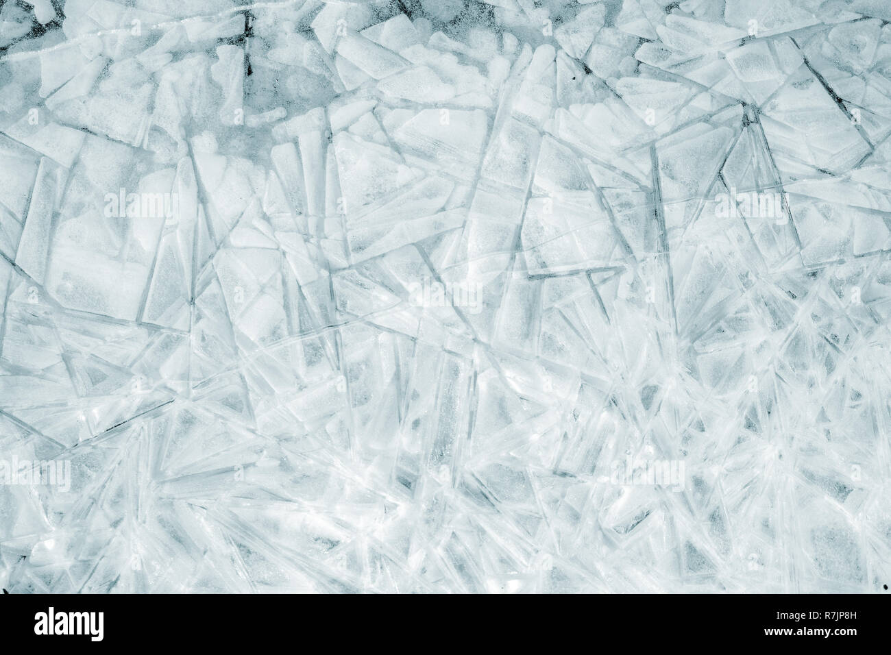 Solid background of pieces of ice and snow crystals Stock Photo - Alamy