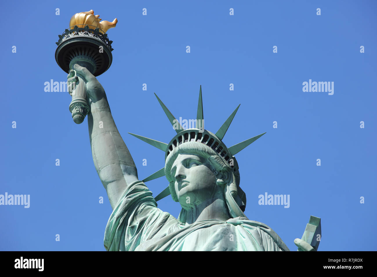 American symbol - Statue of Liberty. New York, USA Stock Photo - Alamy
