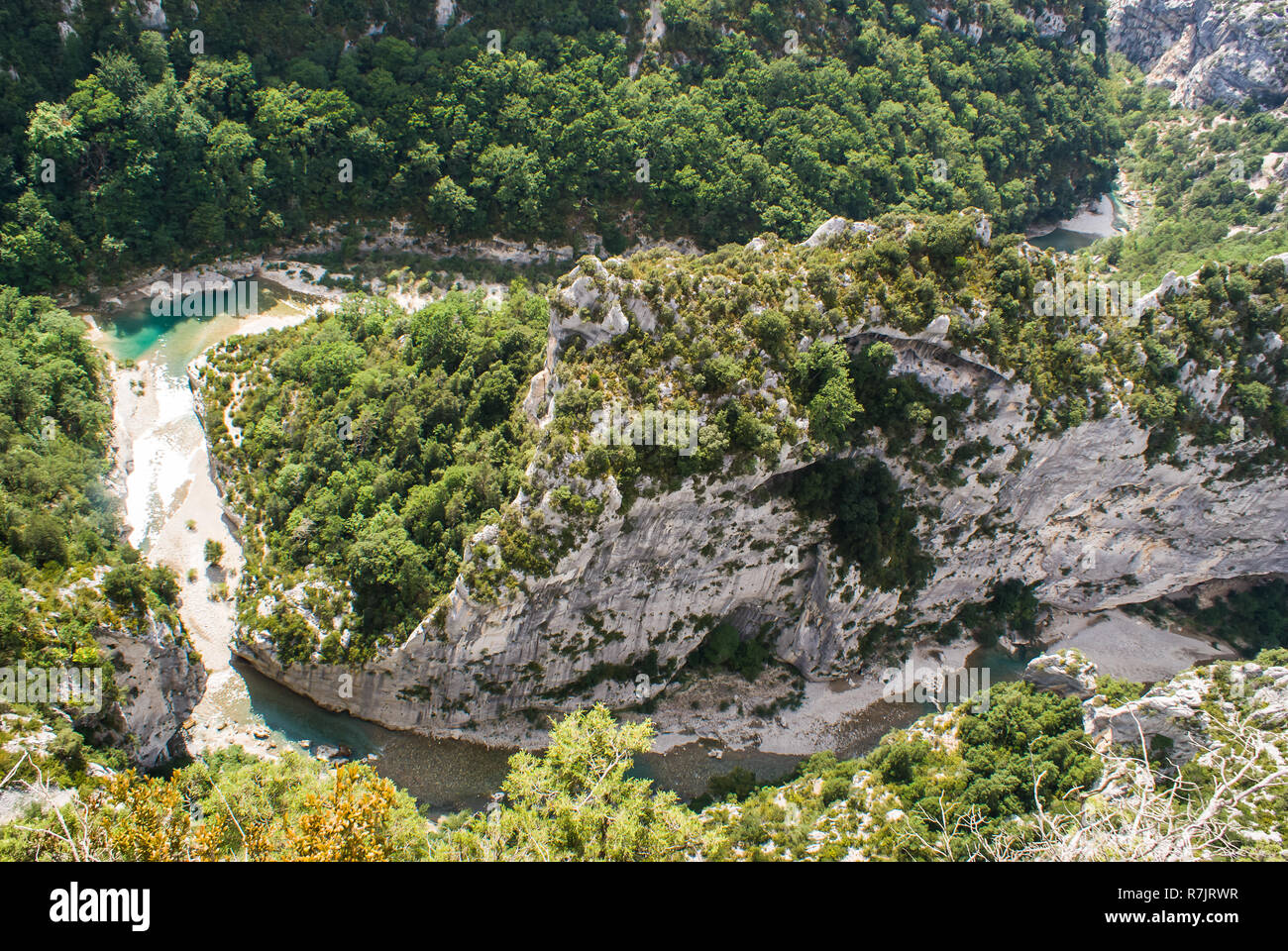 Landscapes, details and views of The Verdon Gorge in south-eastern ...