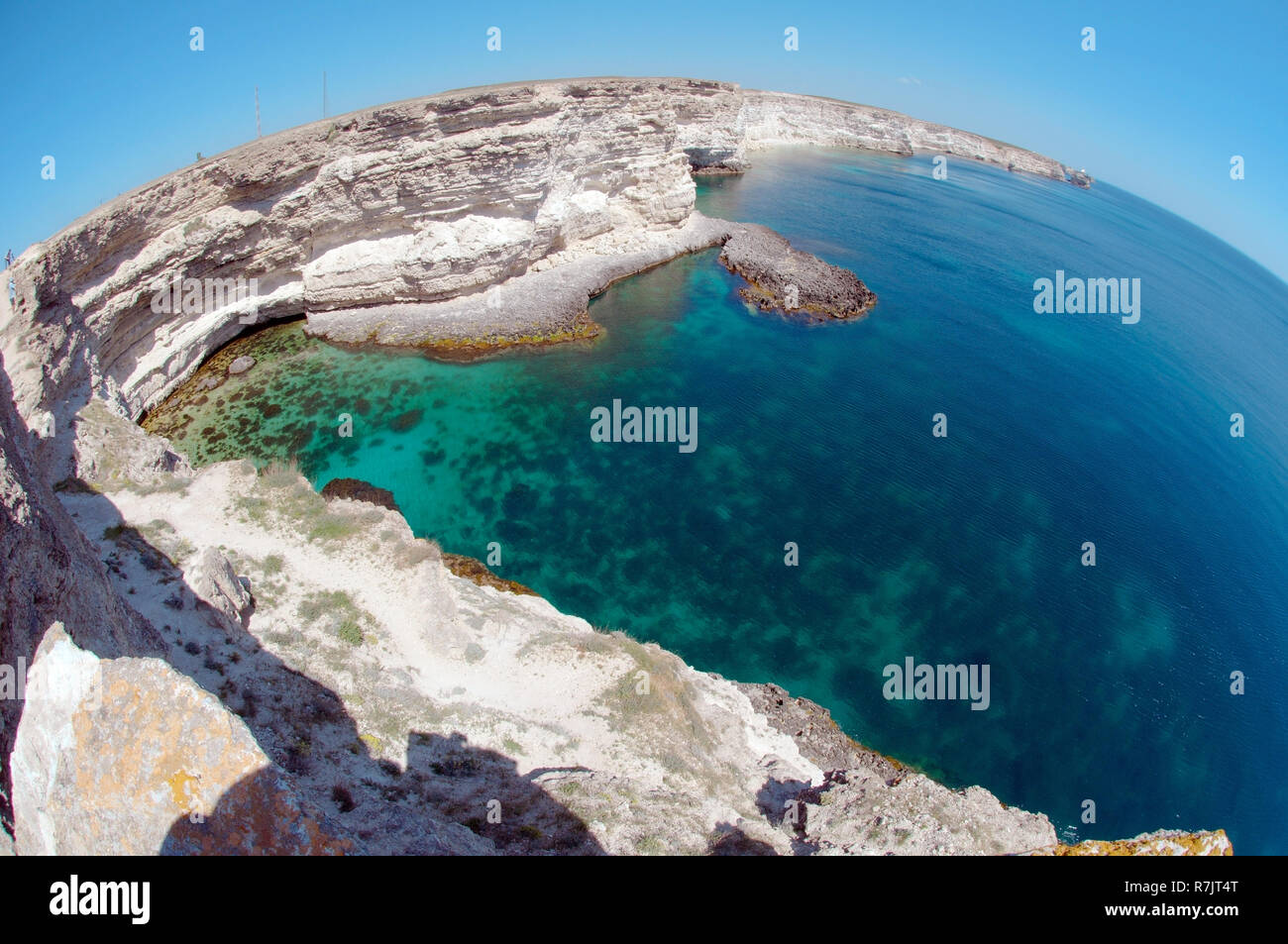 Coastline, Tarkhankut Cape, Crimea, Ukraine Stock Photo - Alamy