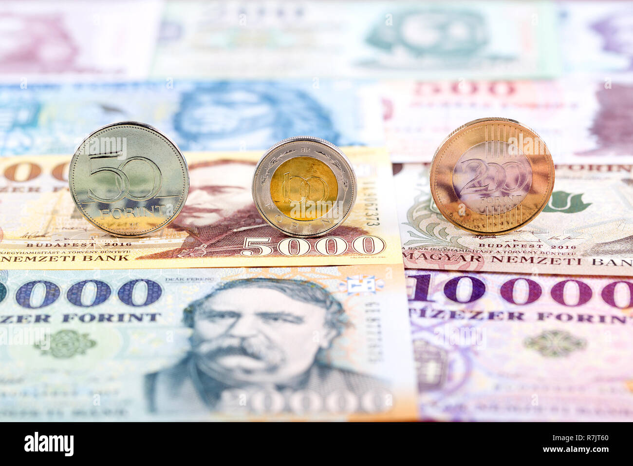 Hungarian forint coins hi-res stock photography and images - Alamy