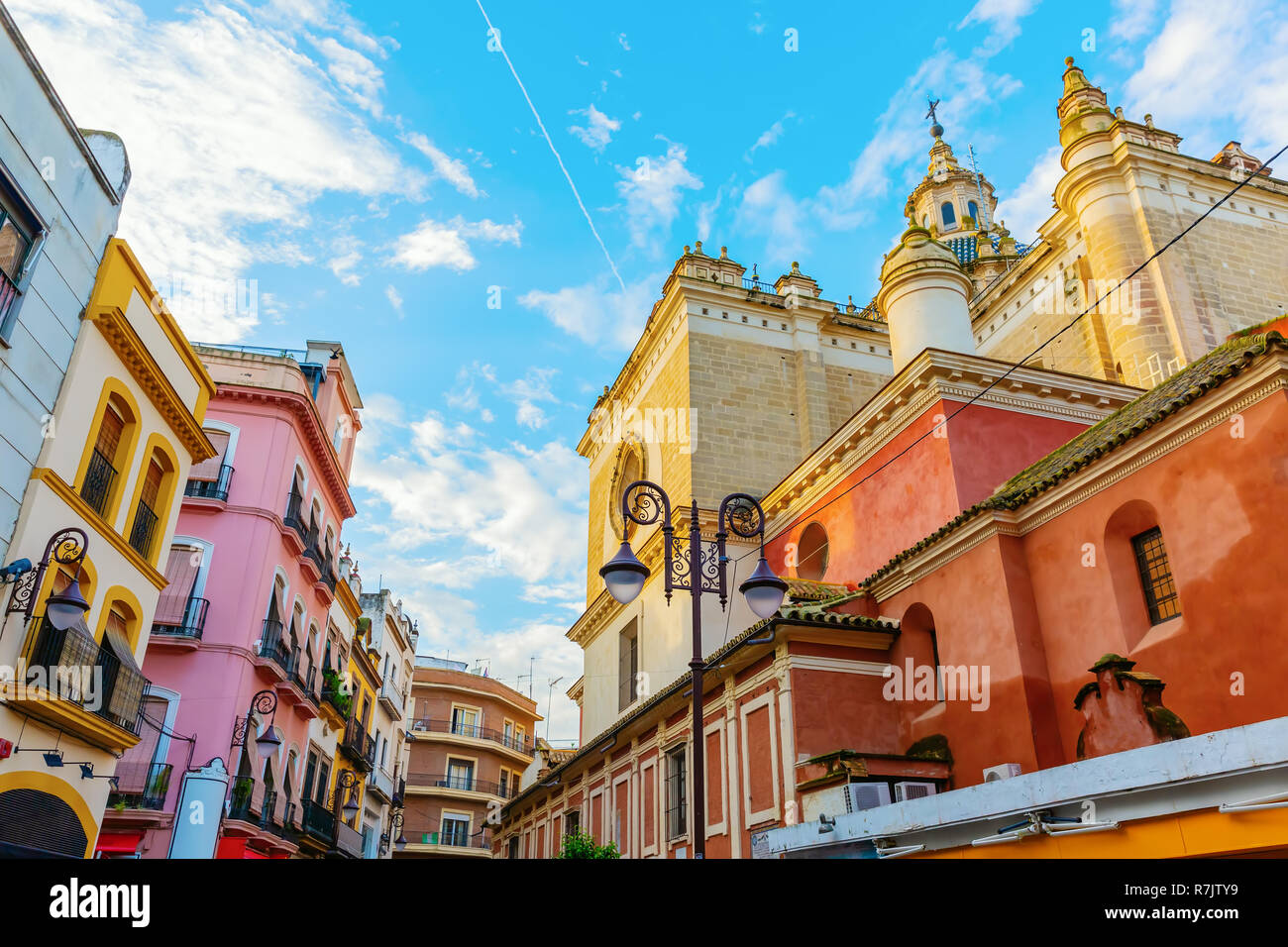 Seville Historic Church Building Exterior High Resolution Stock ...