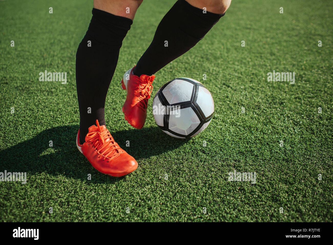Legs exercise ball hi-res stock photography and images - Alamy