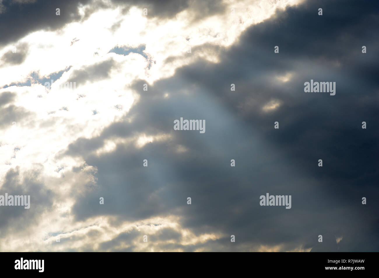 Cloudy sky in rainy season. Nature concept Stock Photo - Alamy
