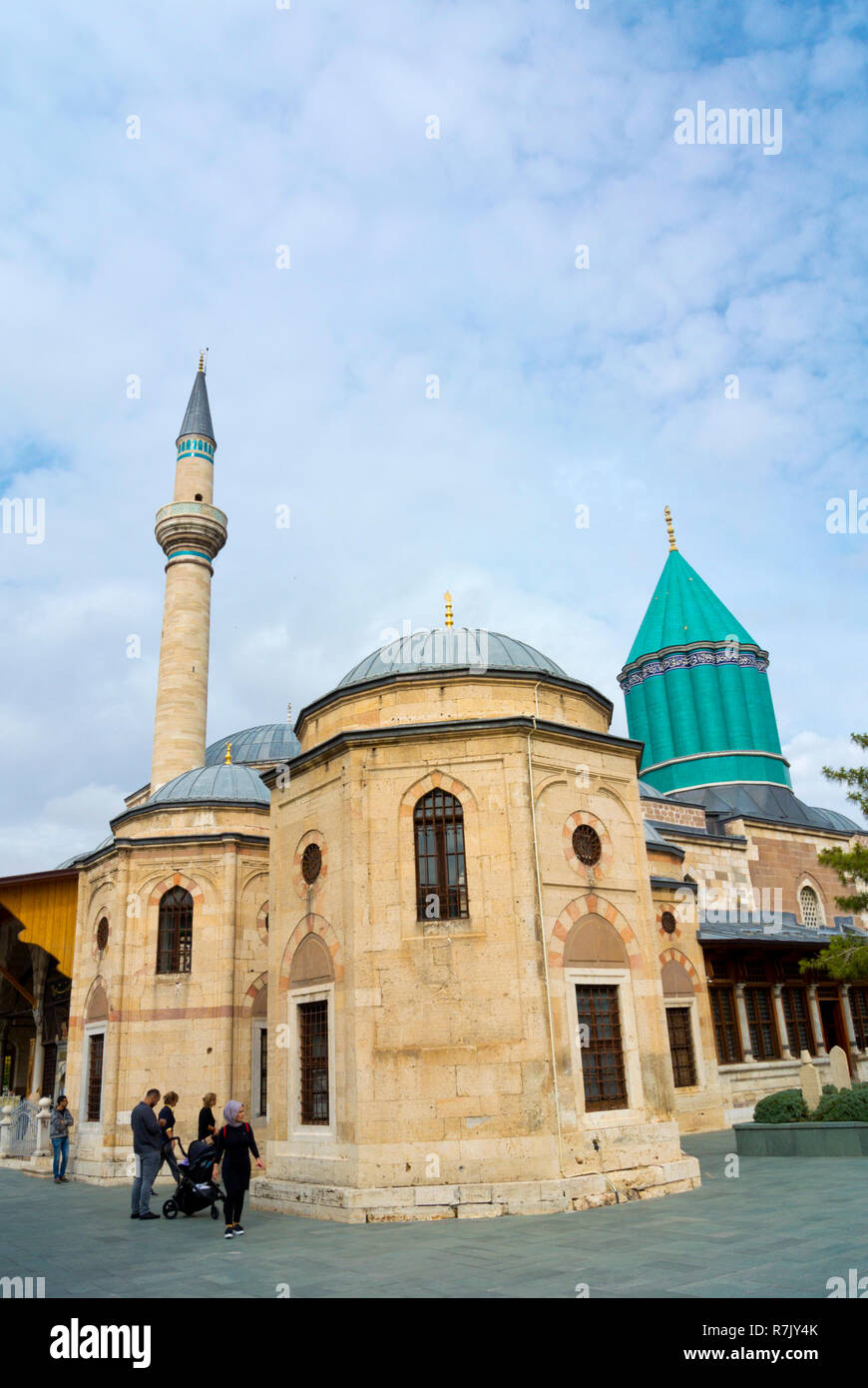 Mevlana Muzesi, Mevlana museum, dervish museum and Rumi mausoleum ...