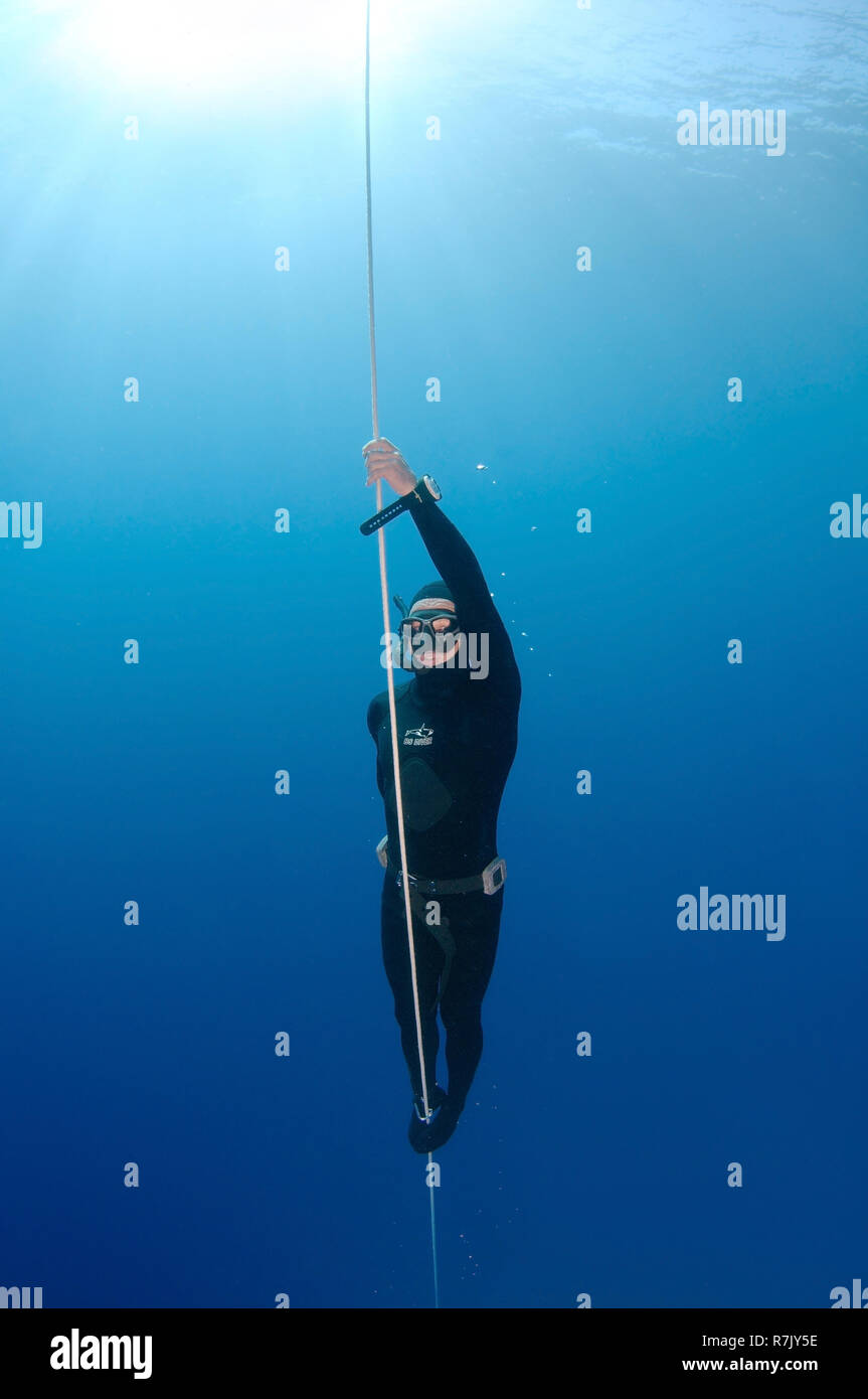 Freediver, Aegean Sea, Symi, Greece Stock Photo - Alamy