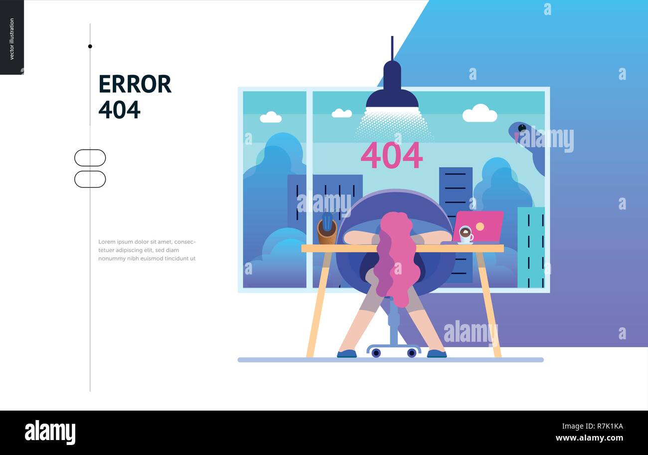 Broken office window Stock Vector Images - Alamy